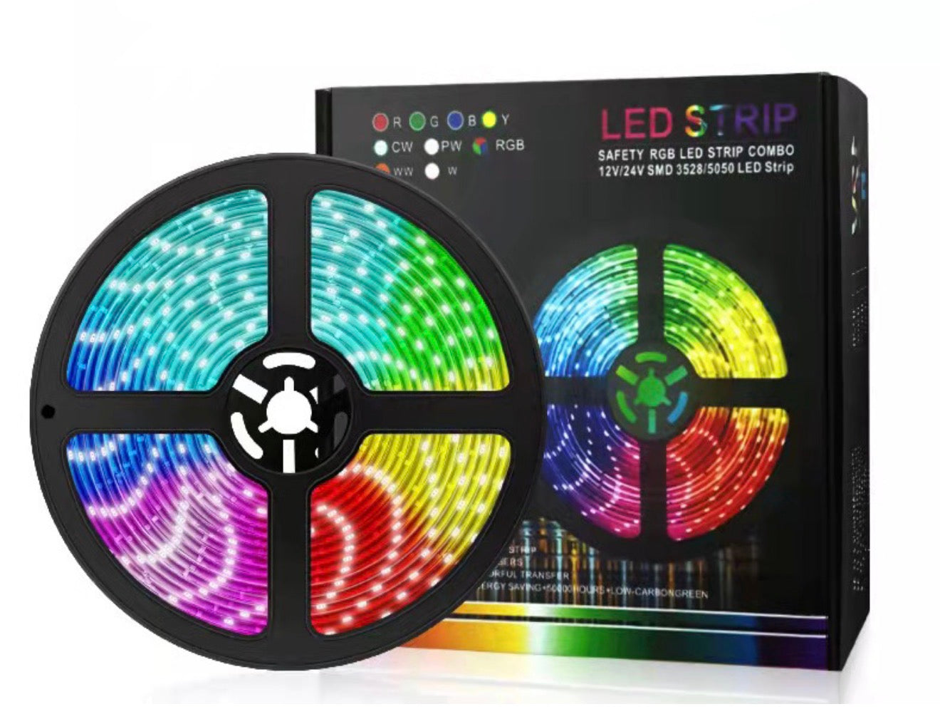Bande lumineuse rgb 15 pieds – SHAWINIGAN MUSIQUE